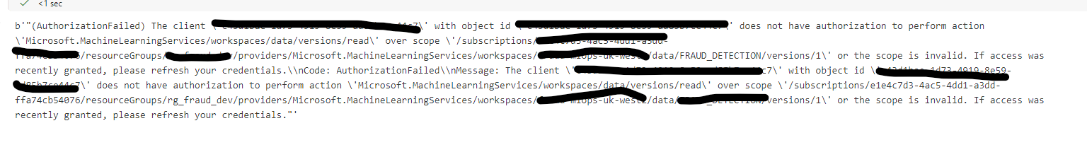 How Can I Access The Data From Blob Storage Through Scriptpy Using Online Endpoint Microsoft Qanda