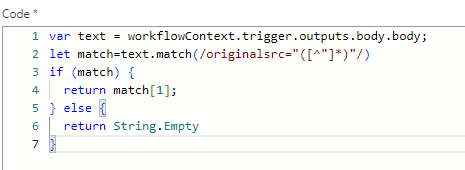 Extract URL link behind email body using Azure Logic Apps - Microsoft Q&A