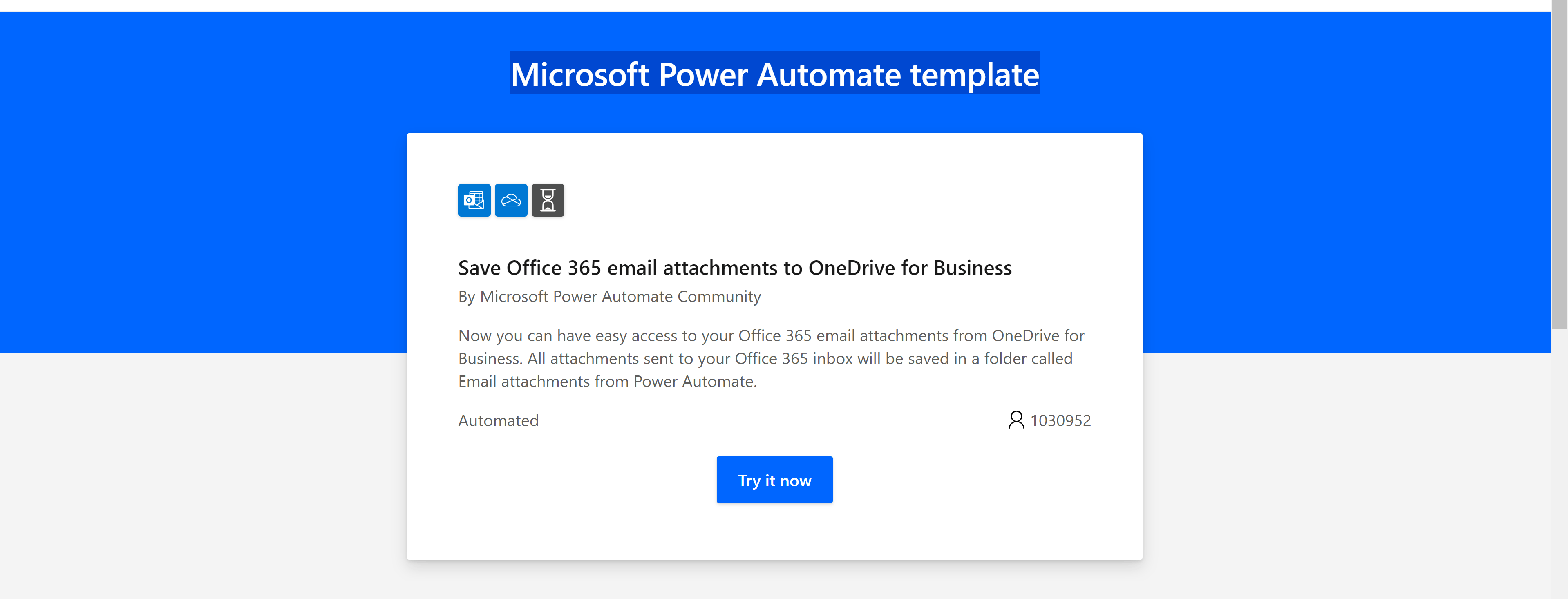 Power automate sending Outlook attatchments to One Drive folder ...