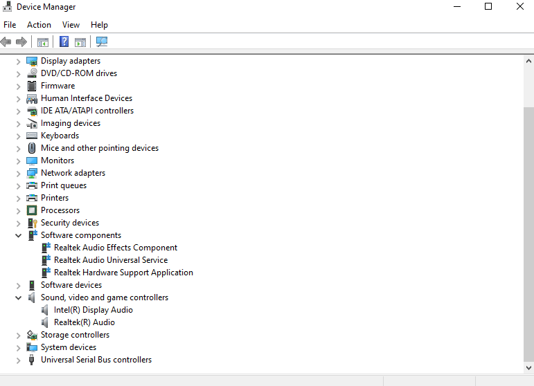 Realtek HD Audio Universal Service not shown in SERVICES.EXE ...