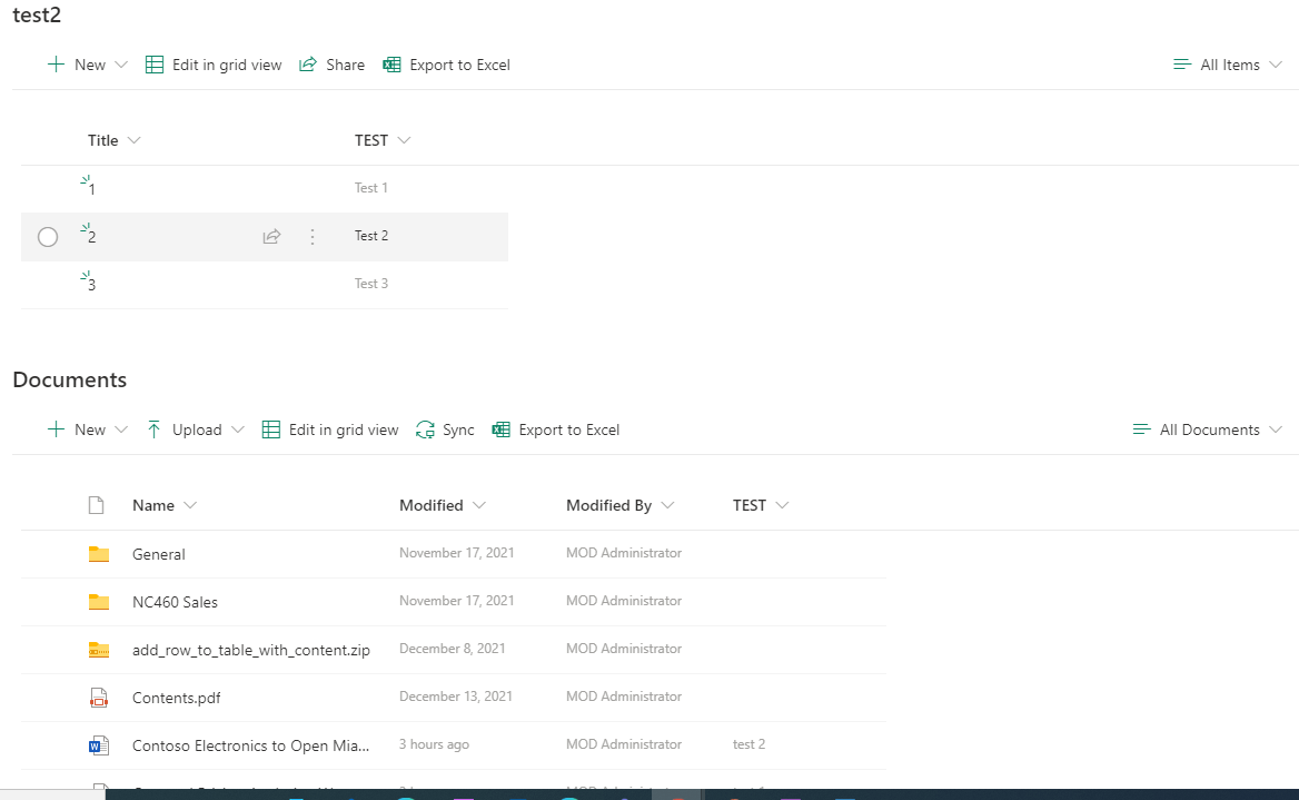 How to connect MS Lists with Document Libraries - Microsoft Q&A