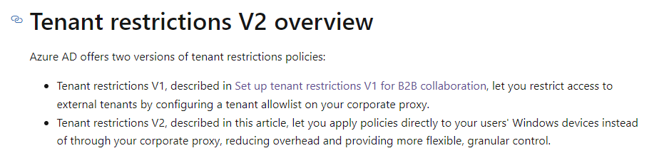 Maximum numbers of tenants acceptable for Restrict-Access-To-Tenants ... Maximum numbers of tenants acceptable for Restrict-Access-To-Tenants ...