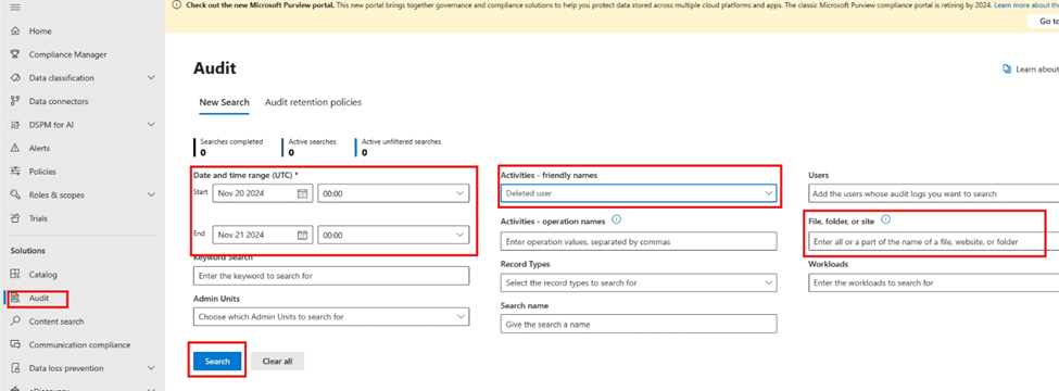 How to find out all deleted users from a particular SharePoint Online site and who deleted them ...