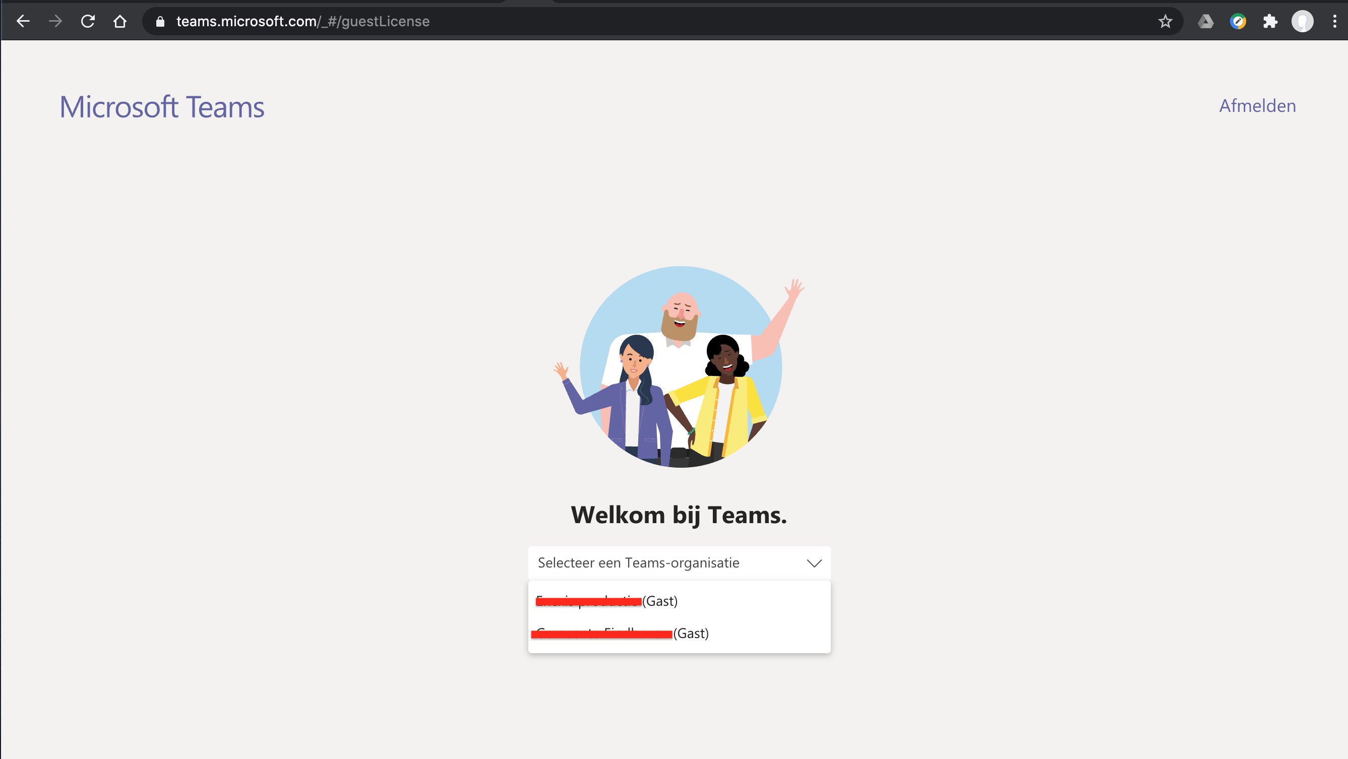 Teams account without organization and only guest accounts - Microsoft Q&A