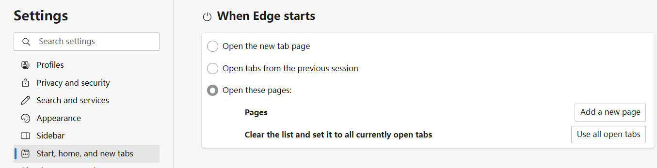 How to recover pinned tabs in Edge? - Microsoft Q&A