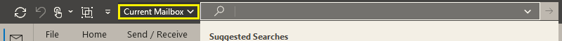 Outlook Search Keeps Defaulting to "Current Mailbox" Regardless of ...