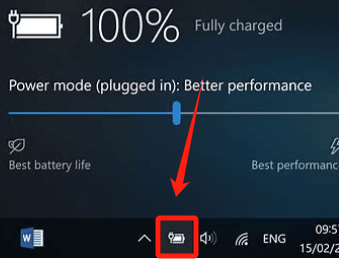 WHERE IS THE BATTERY POWER ICON IN SURFACE PRO 6 - Microsoft Q&A