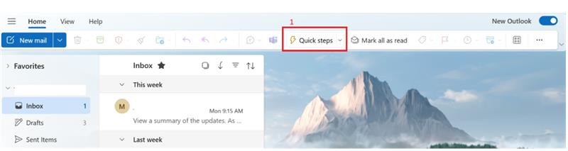 New Outlook - Quick Step issues when moving emails - Microsoft Q&A