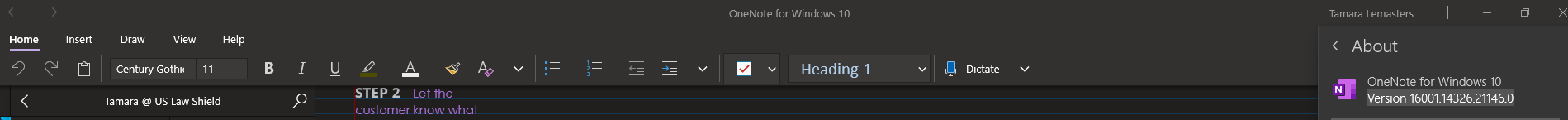 Is the onenote "Dock to Desktop" option still available? - Microsoft Q&A