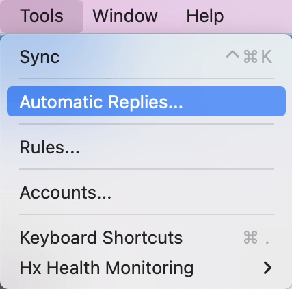 In Outlook, how do I set up an auto response email to let people know I ...