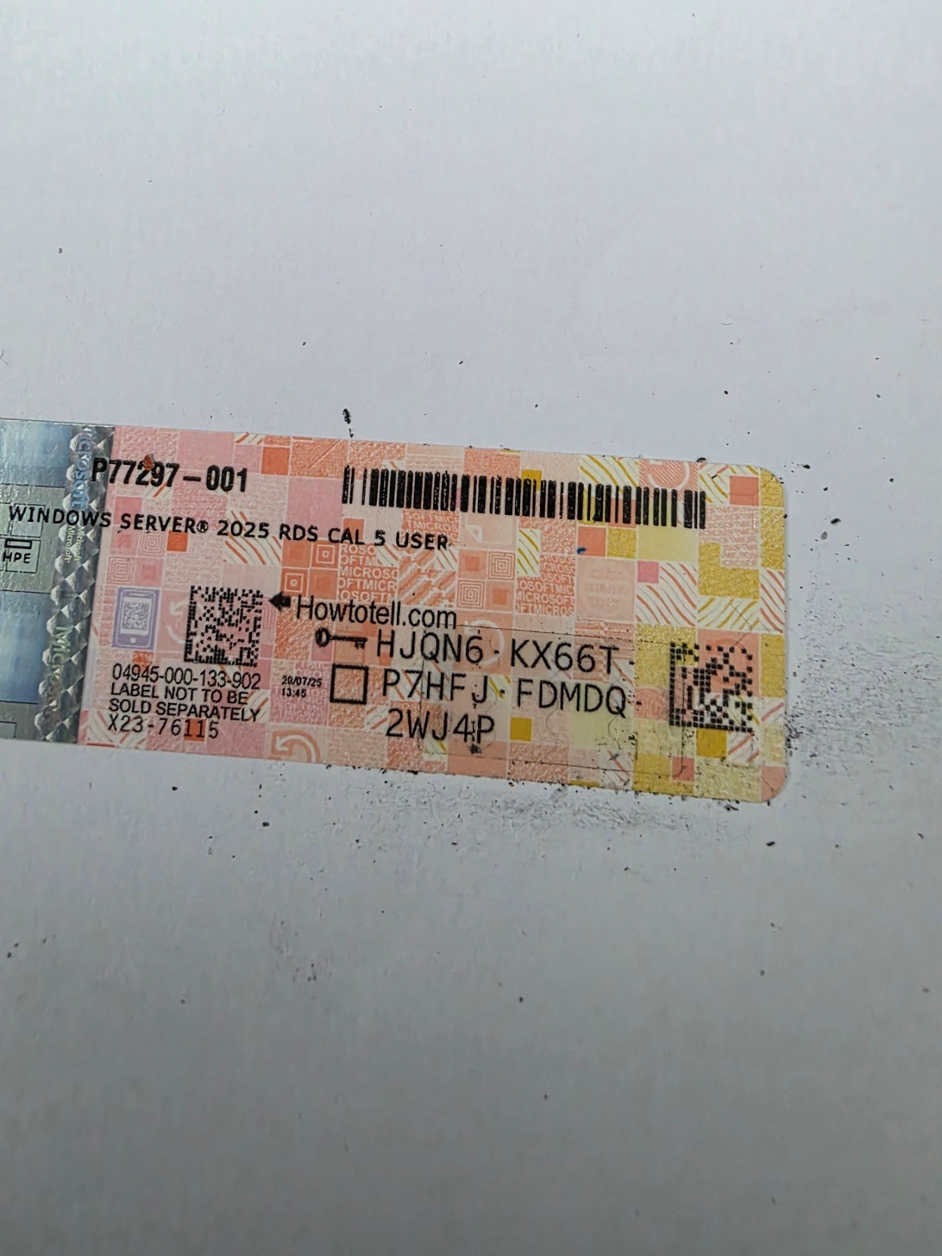 OEM Windows Server 2025 downgrade to Windows server 2019 - Microsoft Q&A