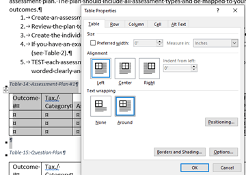 Keeping paragraph lines together when interrupted by table - Microsoft Q&A