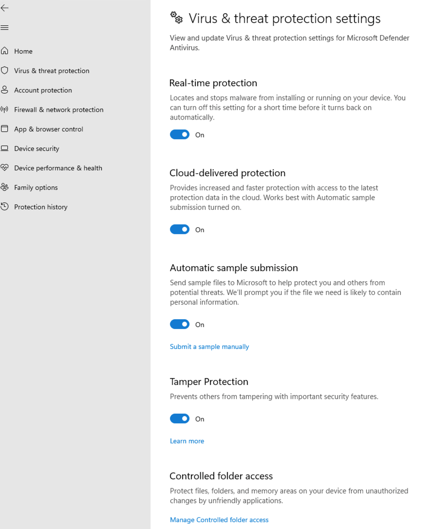 Why Is The Dev Drive Protection Option Missing From Virus And Threat Protection Settings