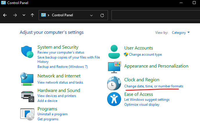 Show long date format or how to allow for Day to show without keyboard ...