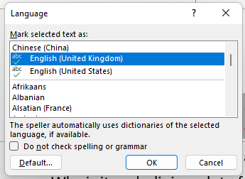 Powerpoint spellcheck is stuck on French despite settings being set to ...