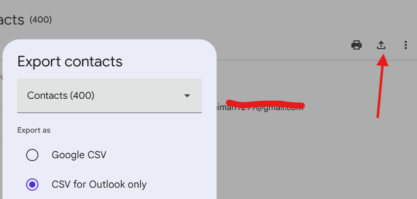 import google contacts to outlook - Microsoft Q&A