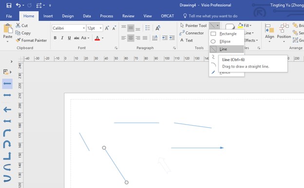 Office 365 Visio 2016 arrows are greyed out - Microsoft Q&A