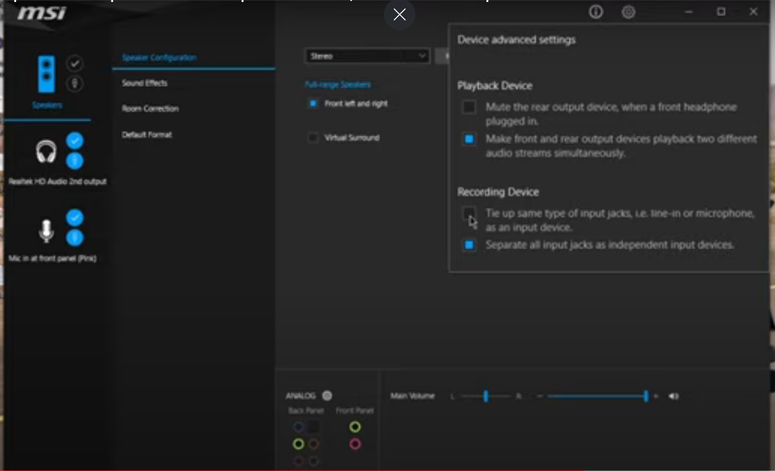 Realtek Audio Drivers disappearing after restart of pc - Microsoft Q&A