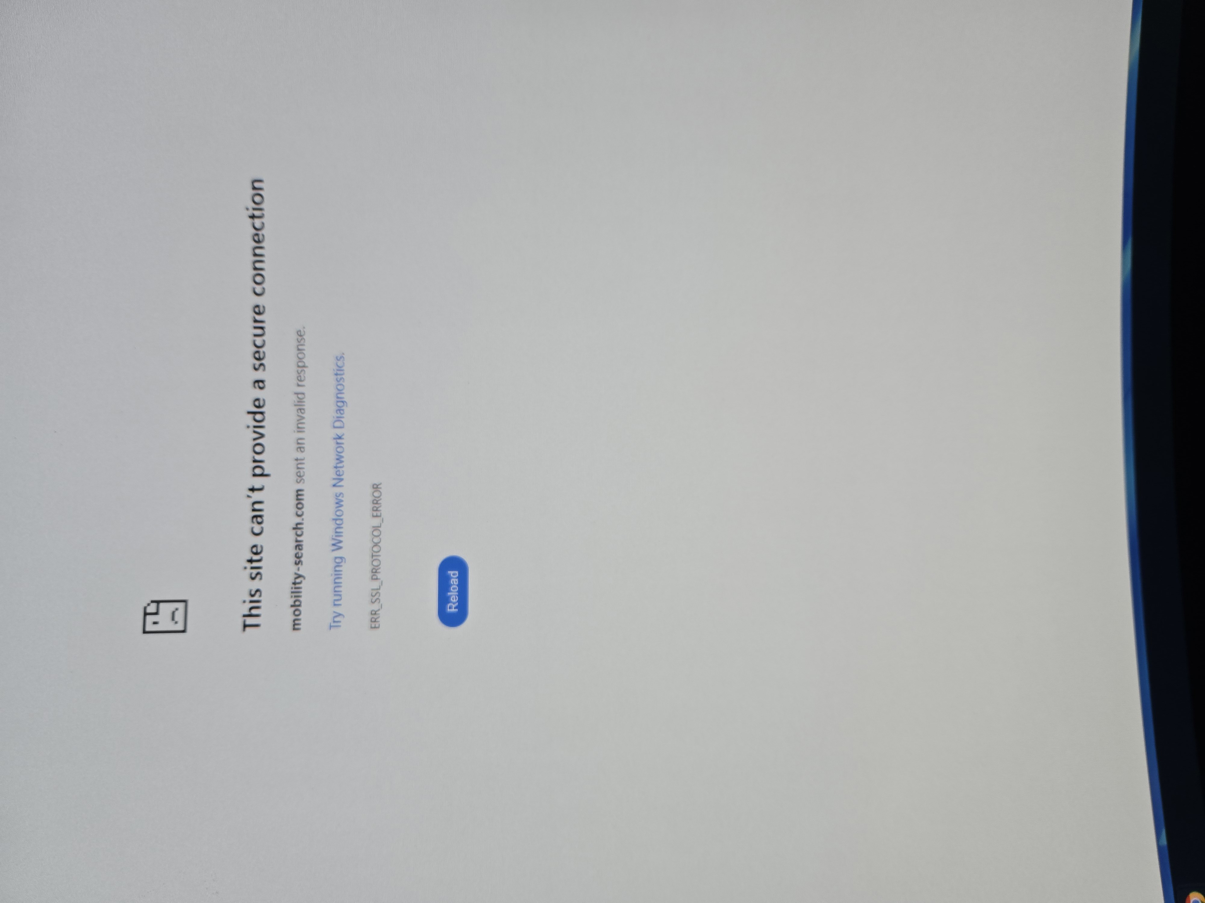 How can I fix the "This site can’t provide a secure connection" that ...