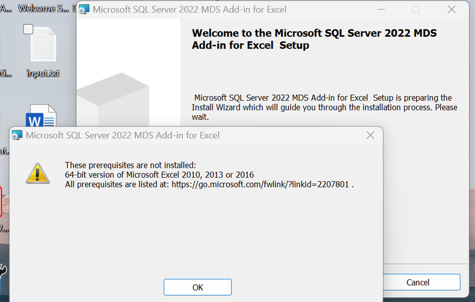 SQL Server MDS Add-in Compatibility with Office 365 Excel - Microsoft Q&A