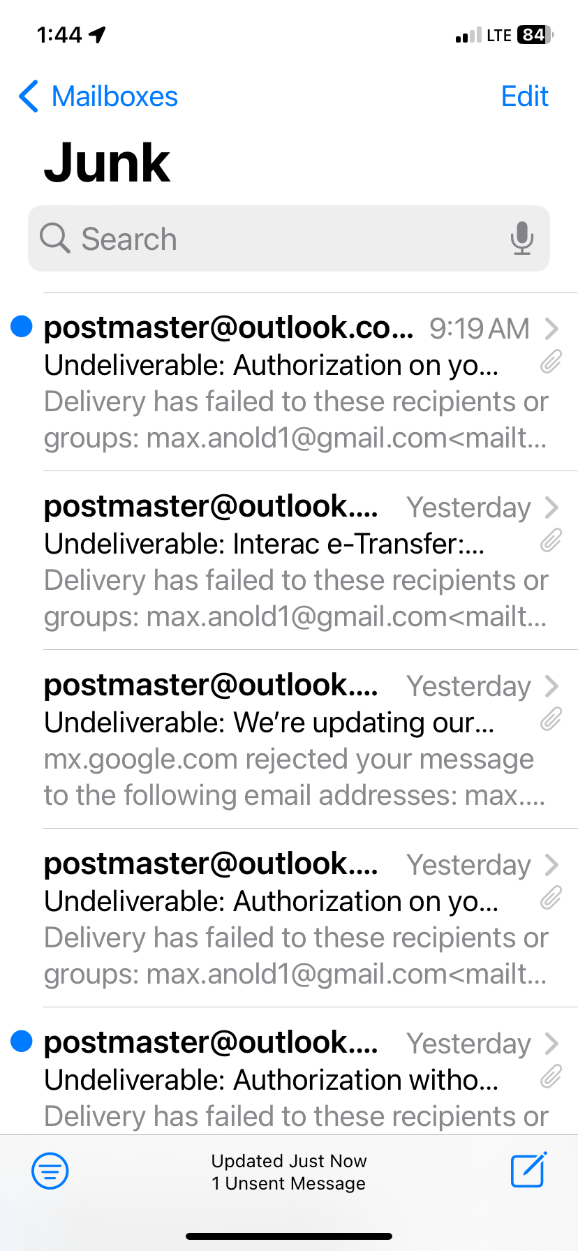 Undeliverable emails - Microsoft Q&A