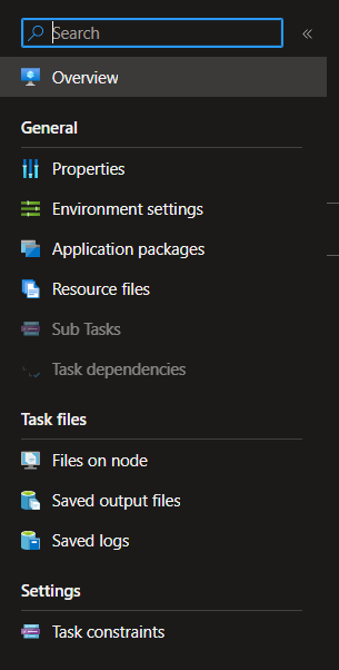 How to persist stdout and stderr files generated by Azure Batch through the Azure Portal ...