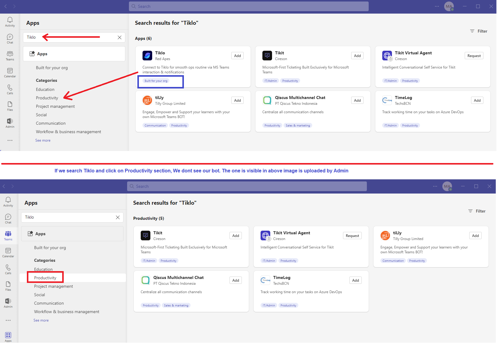 We have developed a Teams BOT and publish it on Azure Market place (Its status is live) but its ...
