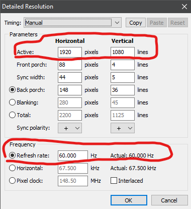 Custom refresh rate - Microsoft Q&A