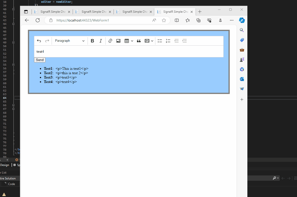 Issue with CKEditor - Microsoft Q&A