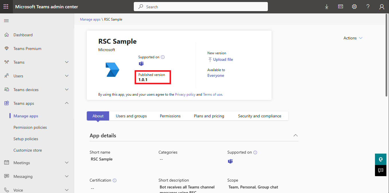 Unable to update app in Teams Developer Portal - What exact permissions are required ...