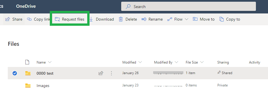 Not seeing "File Request" option - Microsoft Q&A