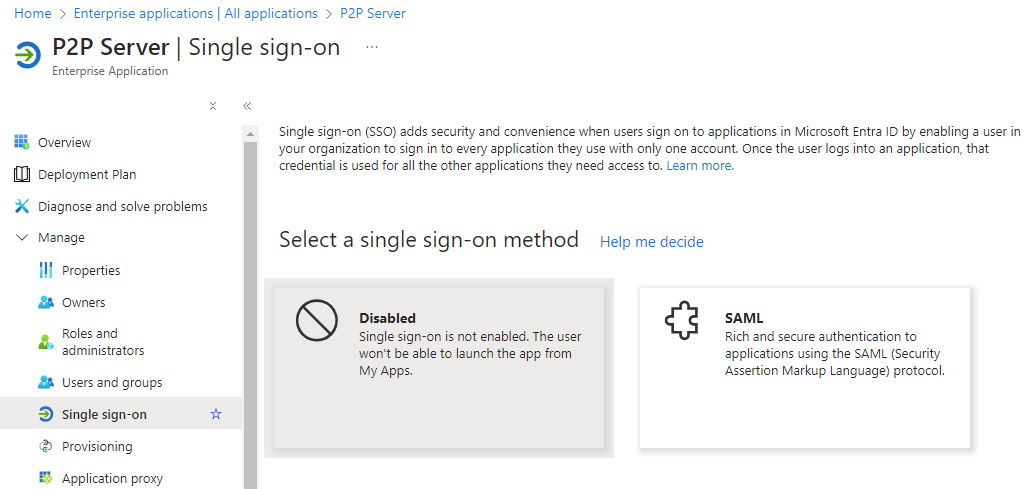 How to renew service principal credential for P2P Server enterprise ...