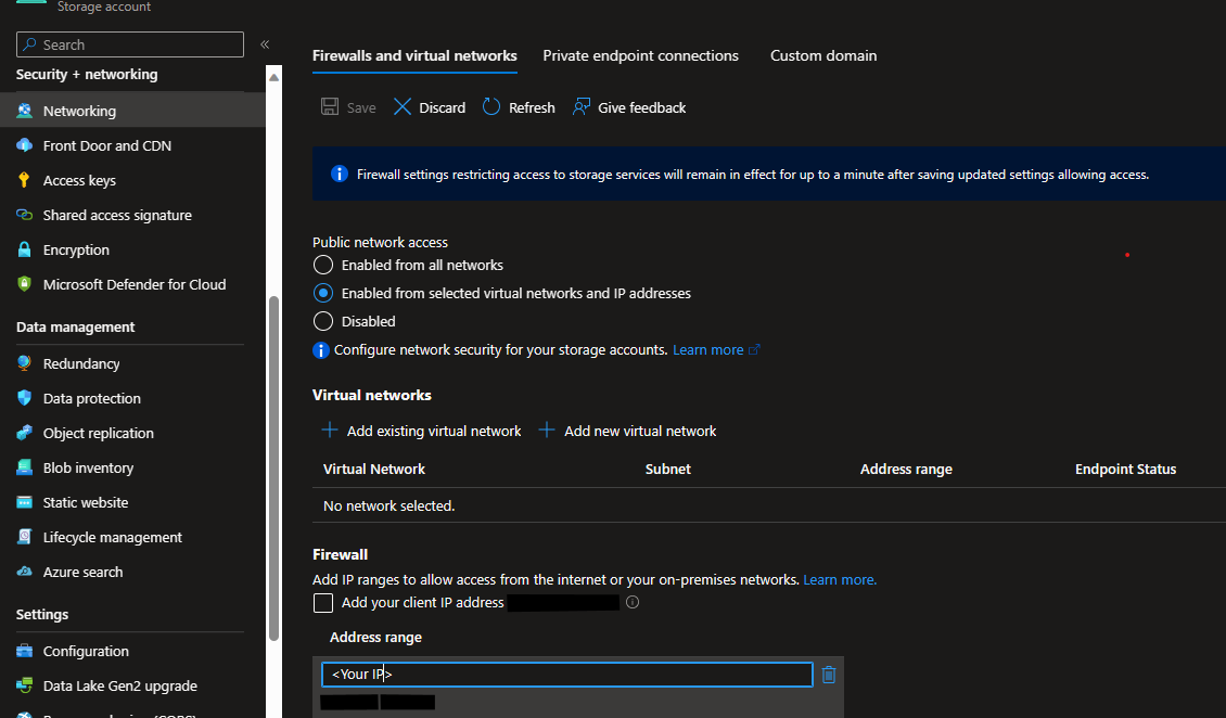 How to connect to azure blob container from BizTalk using only SAS-Token - Microsoft Q&A