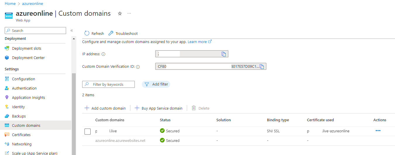 Issue with a custom domain in Azure CDN - Microsoft Q&A