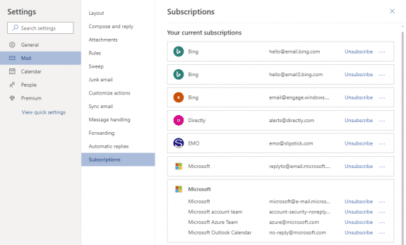 Email Subscriptions - Microsoft Q&A