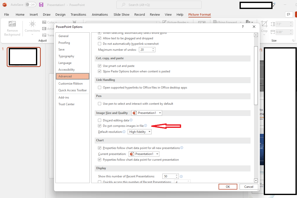 How to disable image compression 'permanently and automatically' in ...