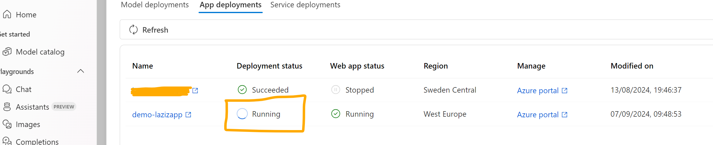 Azure OpenAi WebApp Deploy Failed - Microsoft Q&A Azure OpenAi WebApp Deploy Failed - Microsoft Q&A