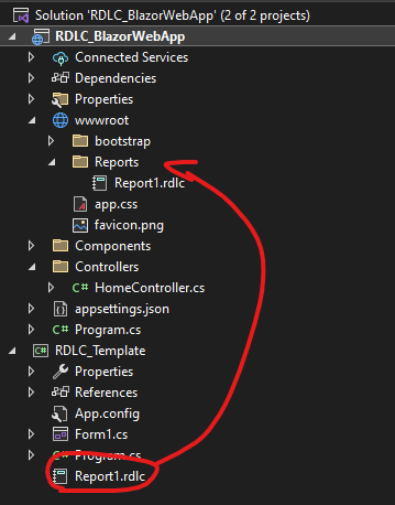 如何在 Balzor Web 应用中集成 RDLC 报表？ - Microsoft Q&A