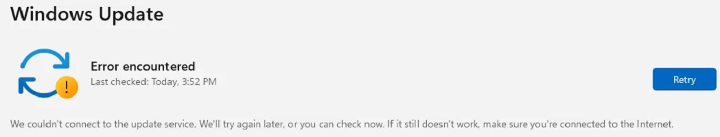 Windows 11 - Windows Update - Updates failed - Error 0x80248014 ... Windows 11 - Windows Update - Updates failed - Error 0x80248014 ...