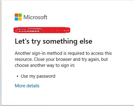 Can't sign into Edge browser using work account [MFA enabled ...