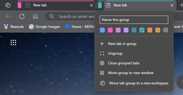 Microsoft Edge - Change color of tabs for ease of use - Microsoft Q&A