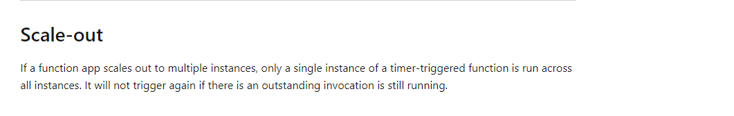 How Would I Scale A Timer Triggered Webjob On An Azure App Service To Multiple App Service