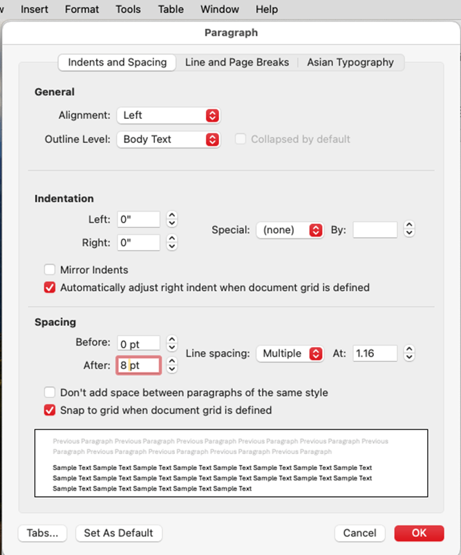How to fix excessive margin issue? Margin inputs are normal. - Microsoft Q&A