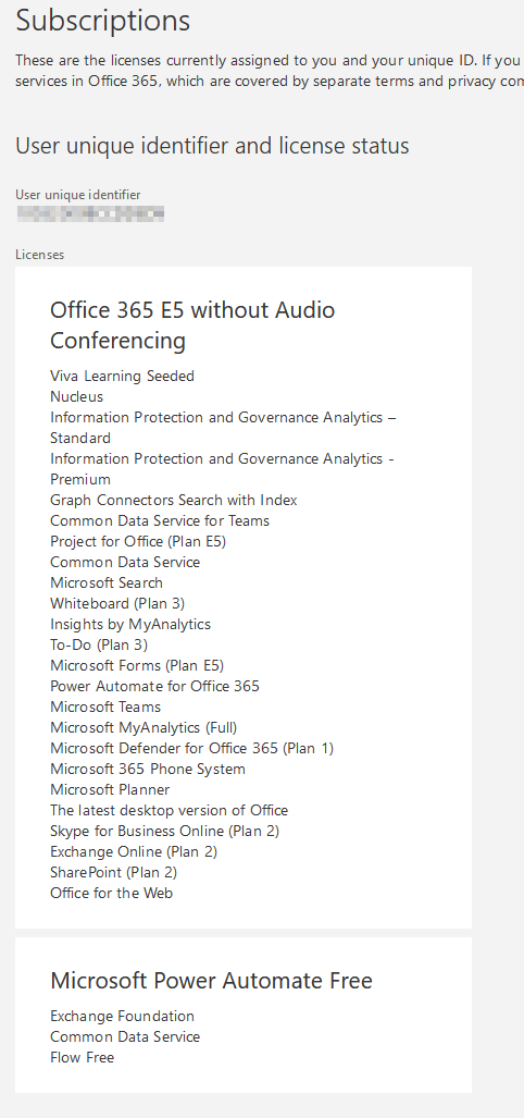 I have Office 365 E5 for Office and a Visio Partner License for Visio ...