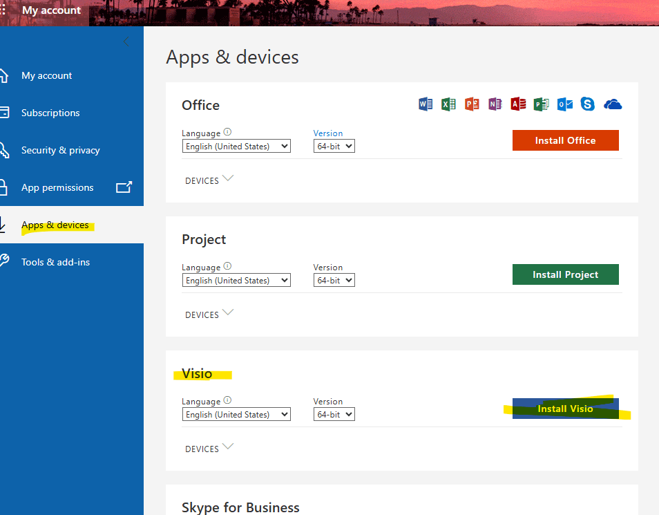 Transfer Visio License to new Device - Microsoft Q&A