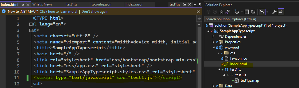 Debugging TypeScript in MAUI Blazor app possible? - Microsoft Q&A Debugging TypeScript in MAUI Blazor app possible? - Microsoft Q&A
