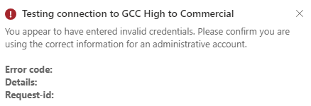 GCC High to Azure Commercial Cross-Tenant Synchronization Issues ...