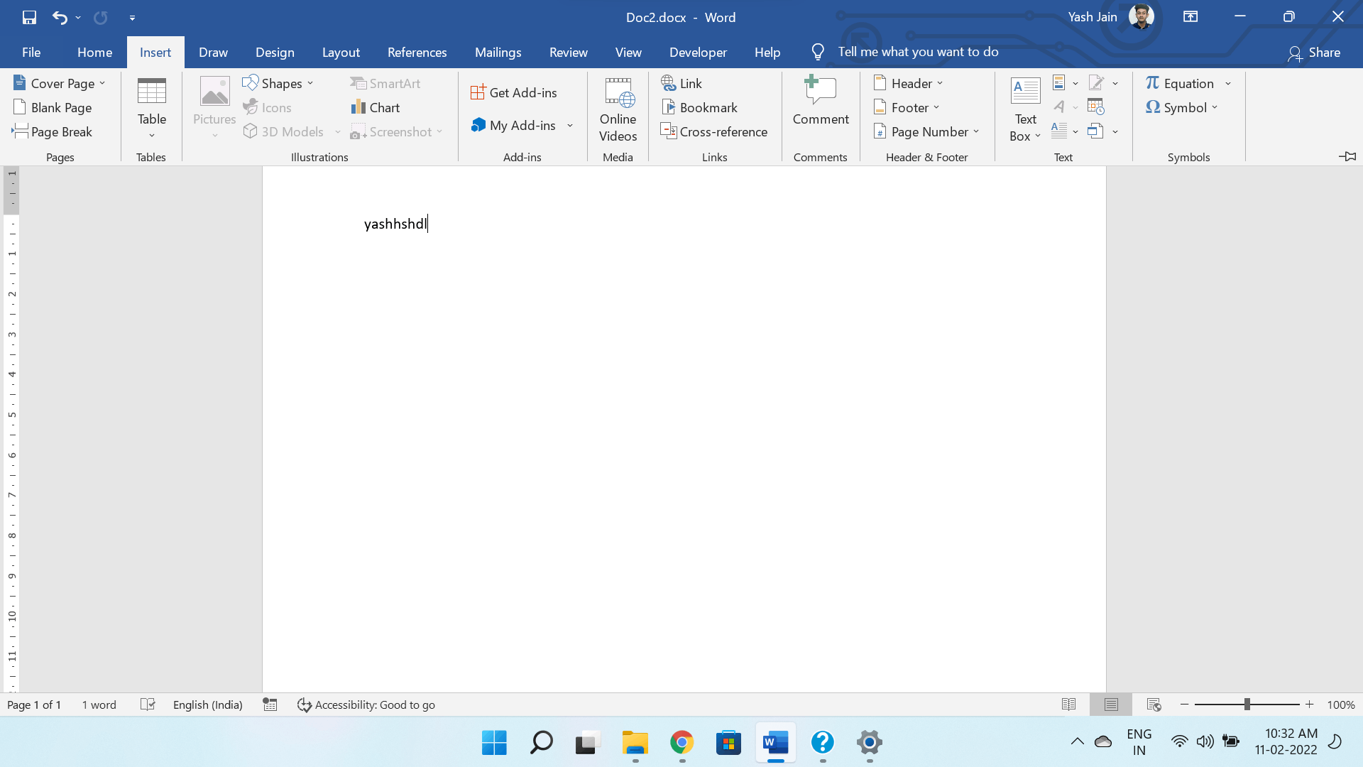 Some insert features in Word are greyed out, like Screenshot, Pictures ...