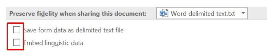Save word form in .txt format - Microsoft Q&A