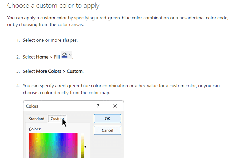 Create legend in Visio - Microsoft Q&A